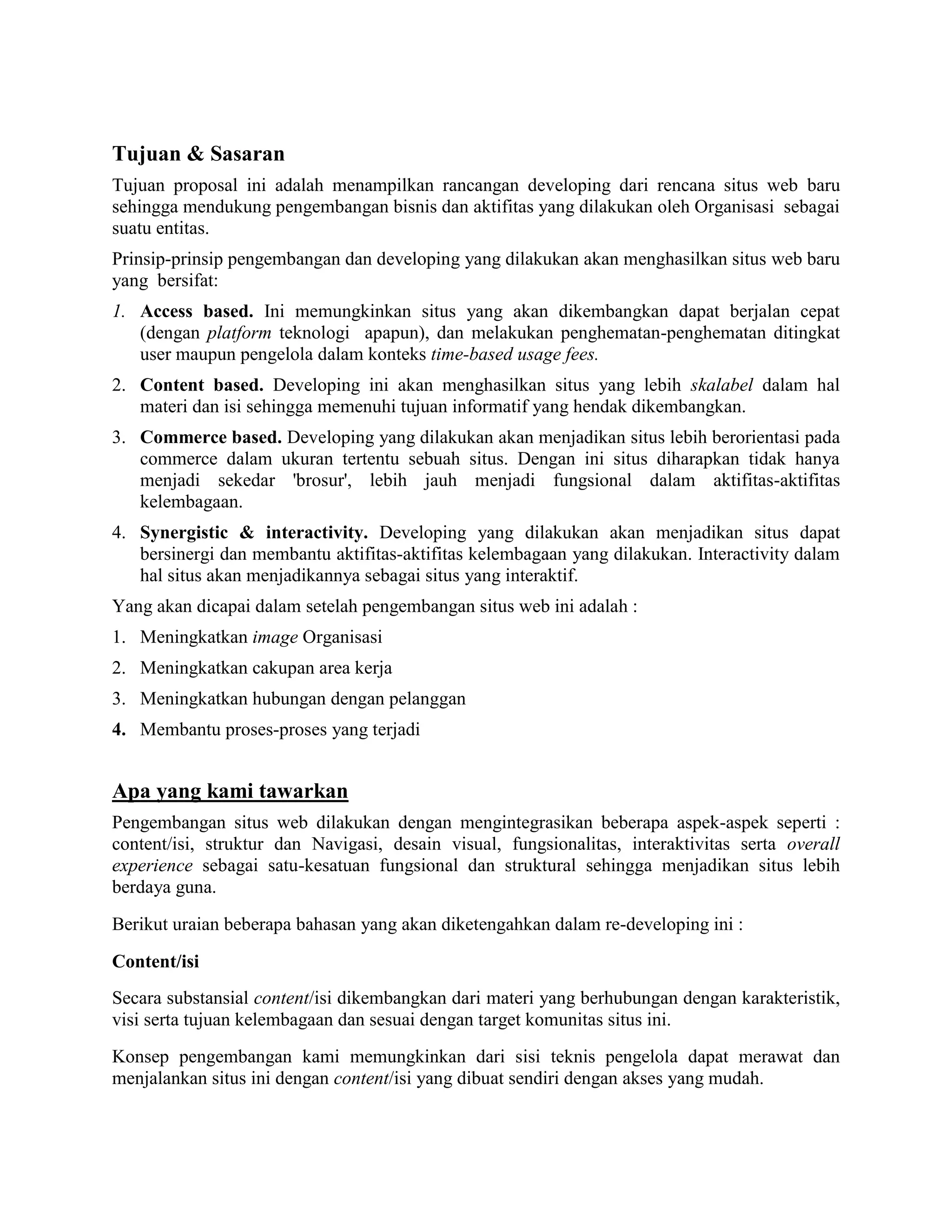 Contoh proposal | DOCX