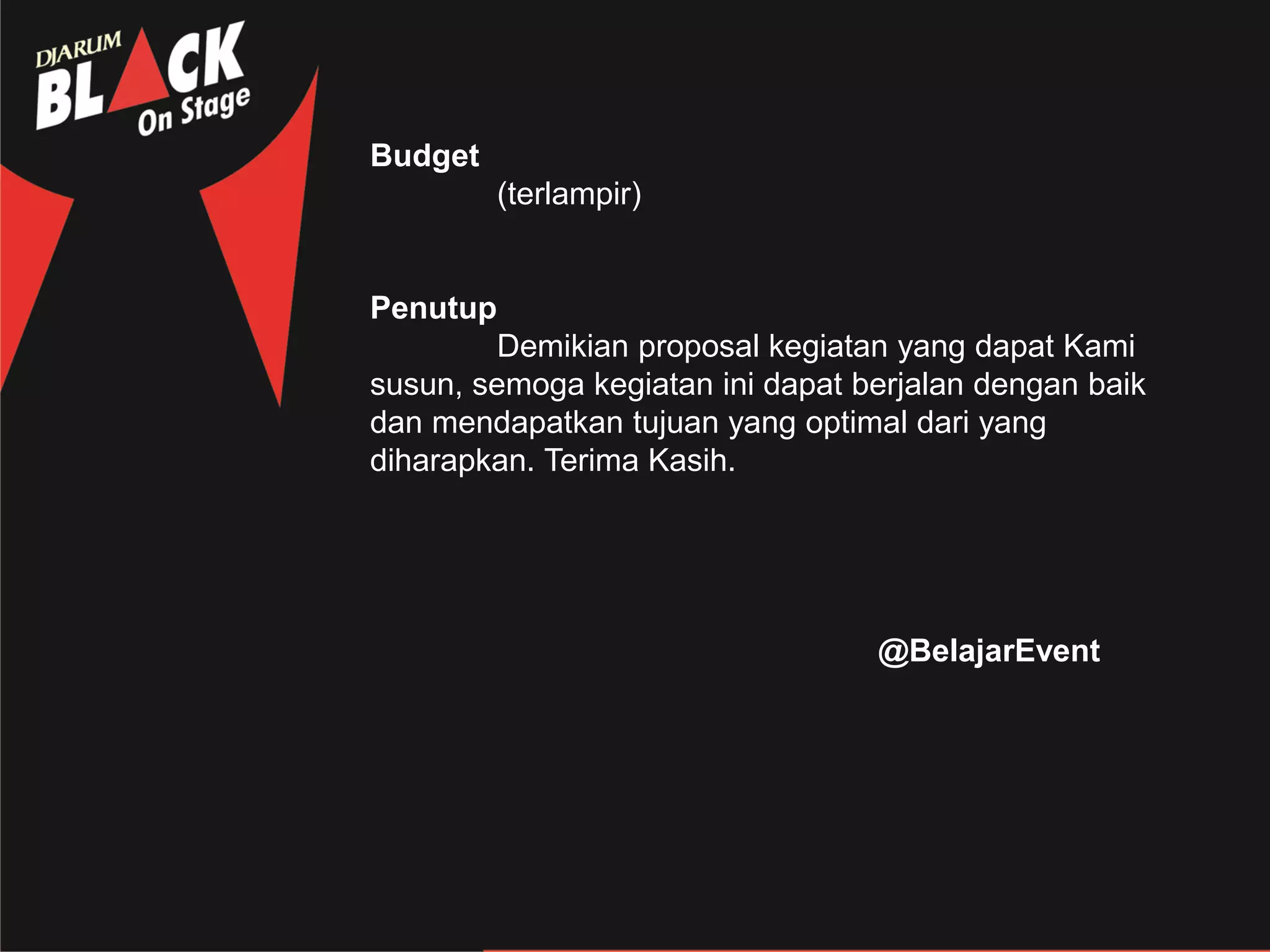 Contoh Proposal Sponsorship Event Konser Musik | PDF