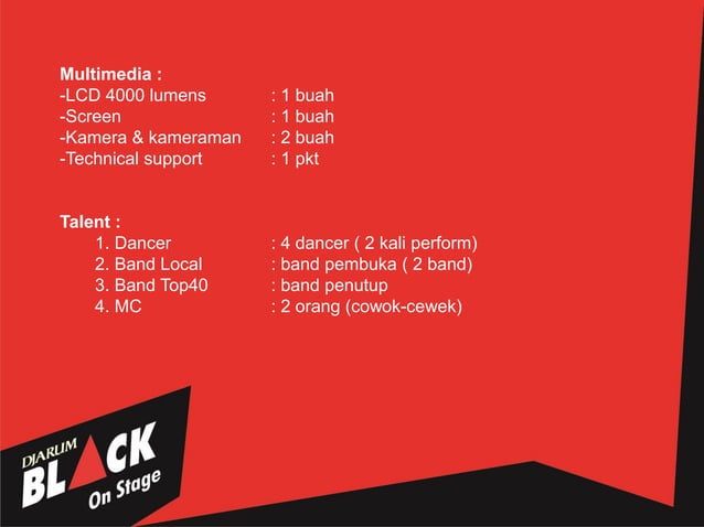 Contoh Proposal Sponsorship Event Konser Musik | PDF