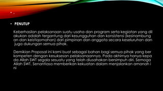 Contoh proposal public relations | PDF