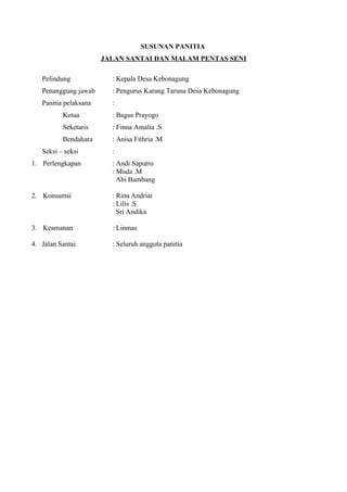 Contoh proposal | DOC