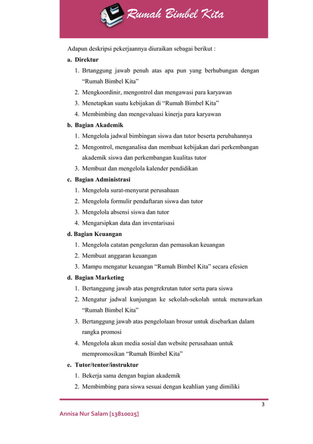 Contoh proposal bisnis_jasa_bimbel | DOC