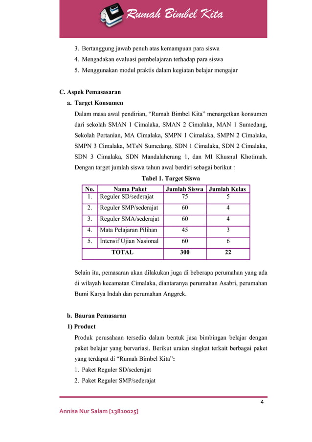 Contoh proposal bisnis_jasa_bimbel | DOC