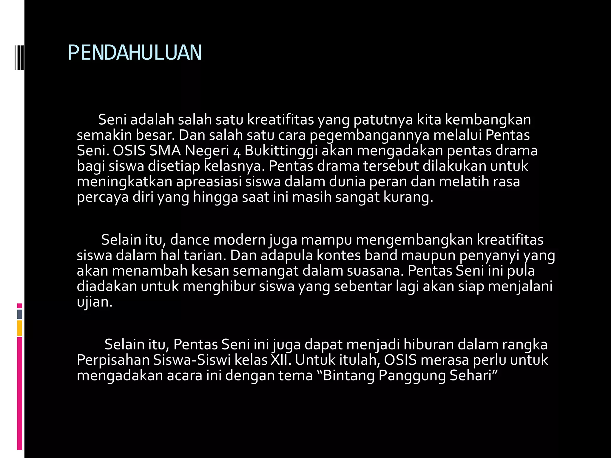 Contoh proposal event organizer | PPTX