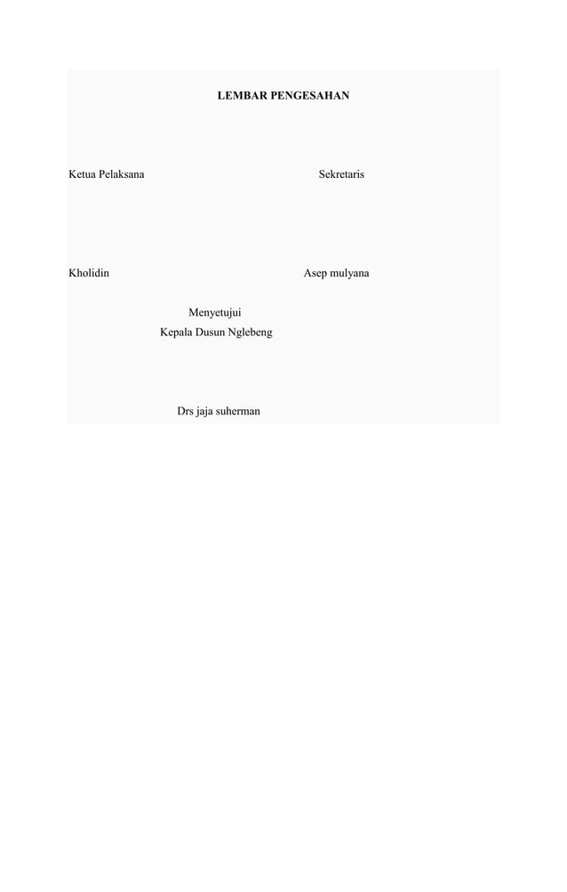 Contoh proposal kegiatan hut ri | DOCX