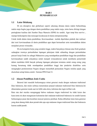 Contoh proposal kompetisi bisnis mahasiswa indonesia (kbmi) keripik ...