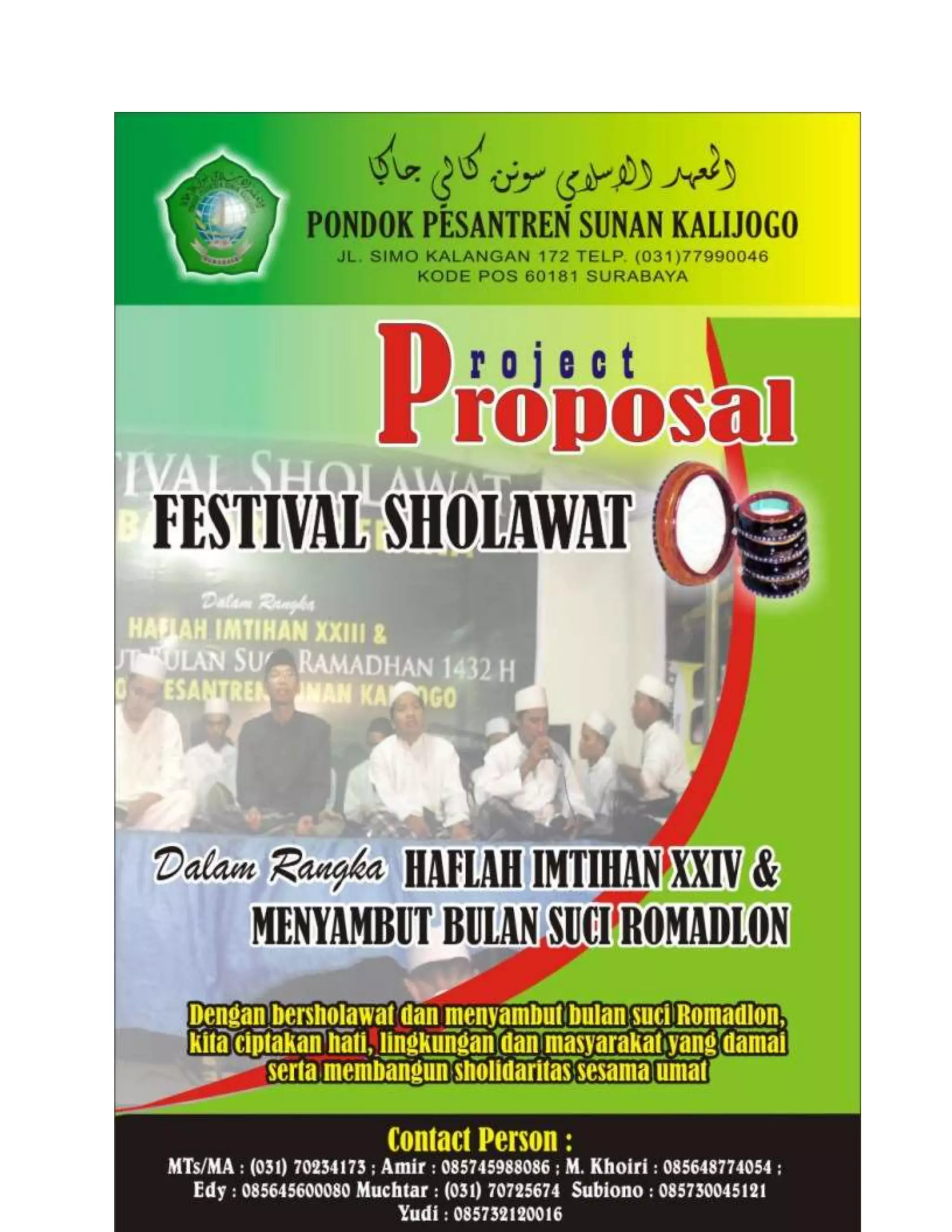 Contoh proposal marawis | DOCX