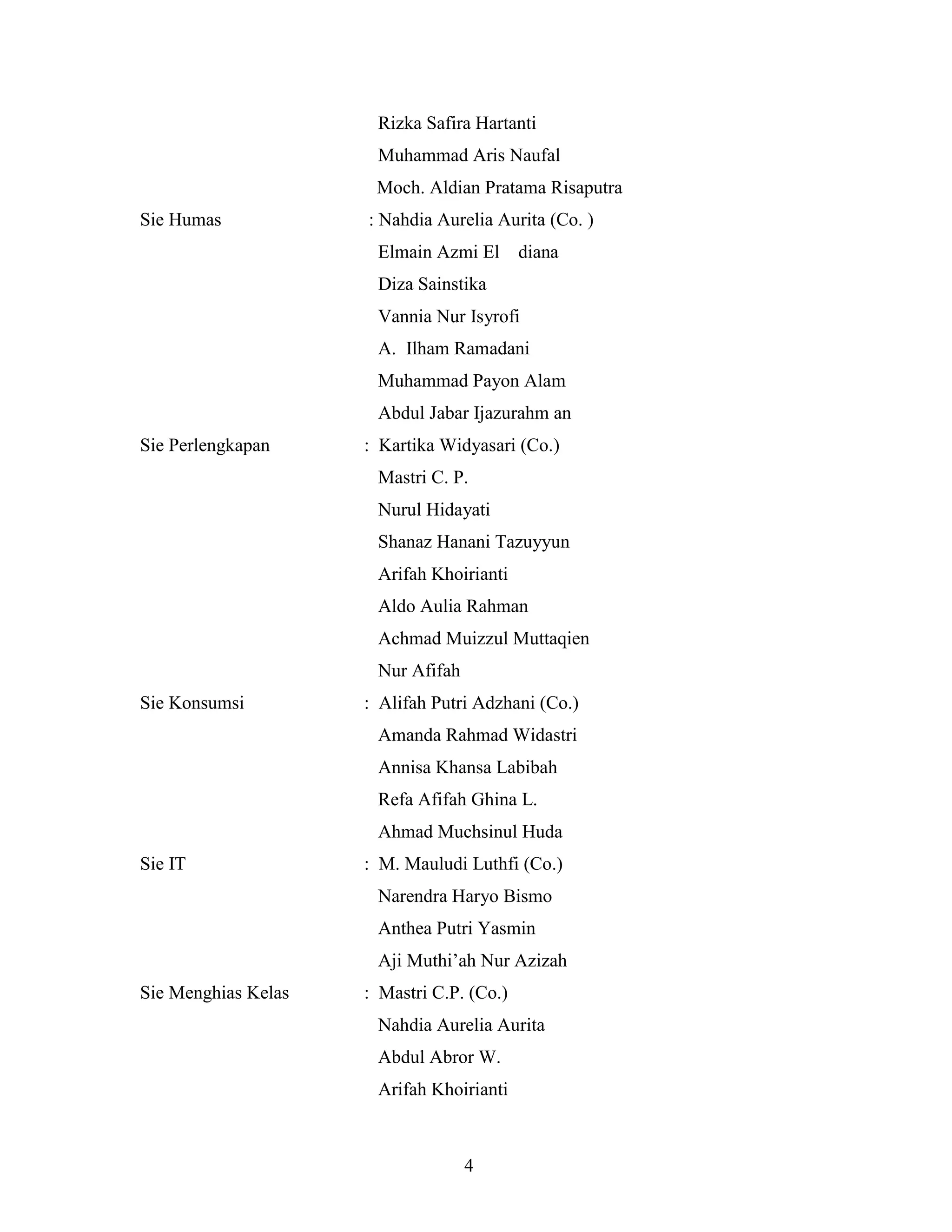 Contoh proposal osis | DOCX