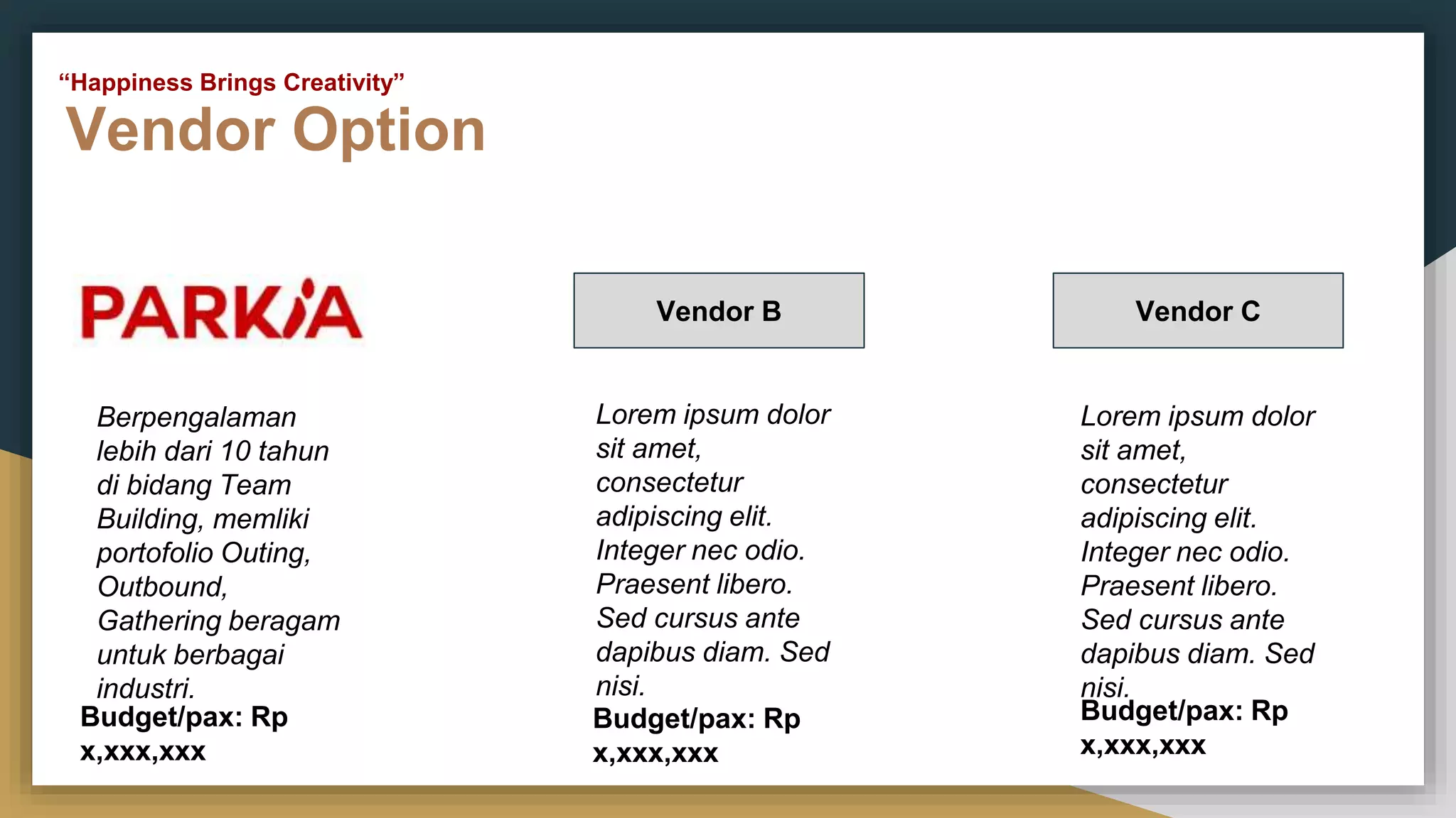 Contoh Proposal Outing Karyawan | PPTX