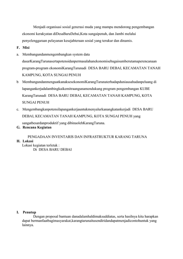 Contoh Proposal pengajuan dana Karang Taruna 3.docx