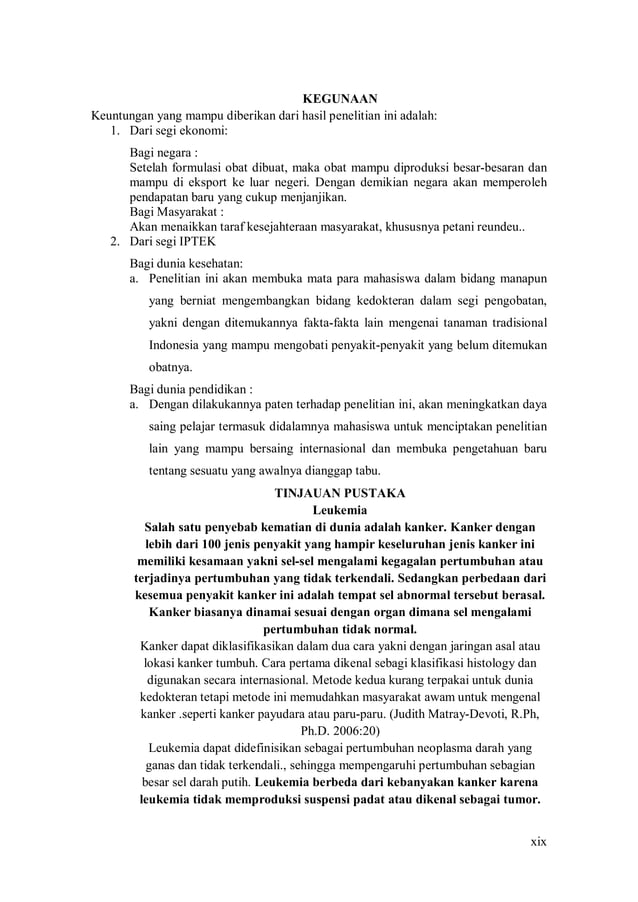 Contoh proposal pkm yang didanai dikti | PDF