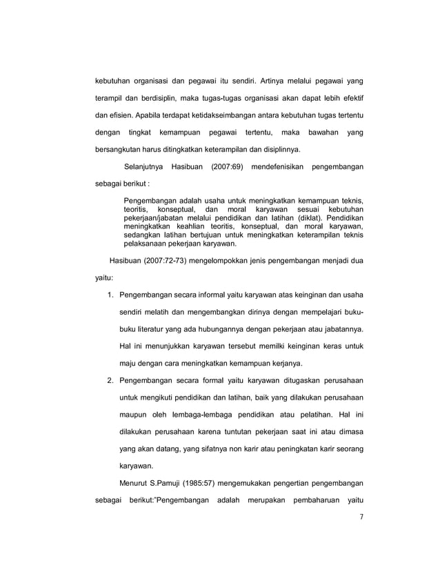 Contoh proposal sdm | PDF