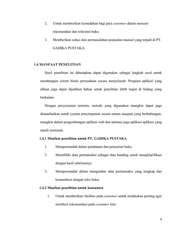 Contoh proposal skripsi | DOC