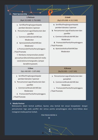Contoh proposal sponsorship | PDF