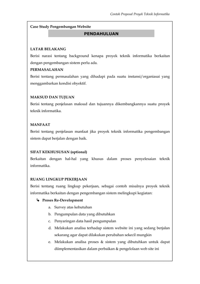 Contoh proposal teknik_informatika | DOC