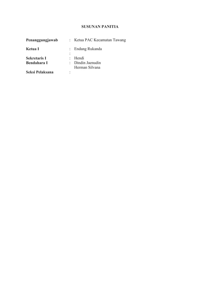Contoh proposal turnamen sepak bola | DOCX