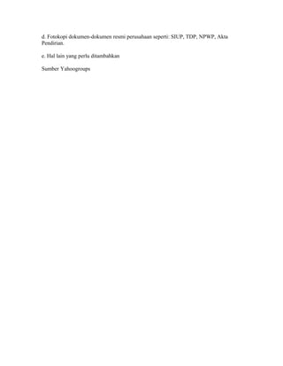 Contoh proposal usaha_bisnis_sembako | DOC