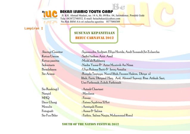 Contoh proposal sponsorship | PDF