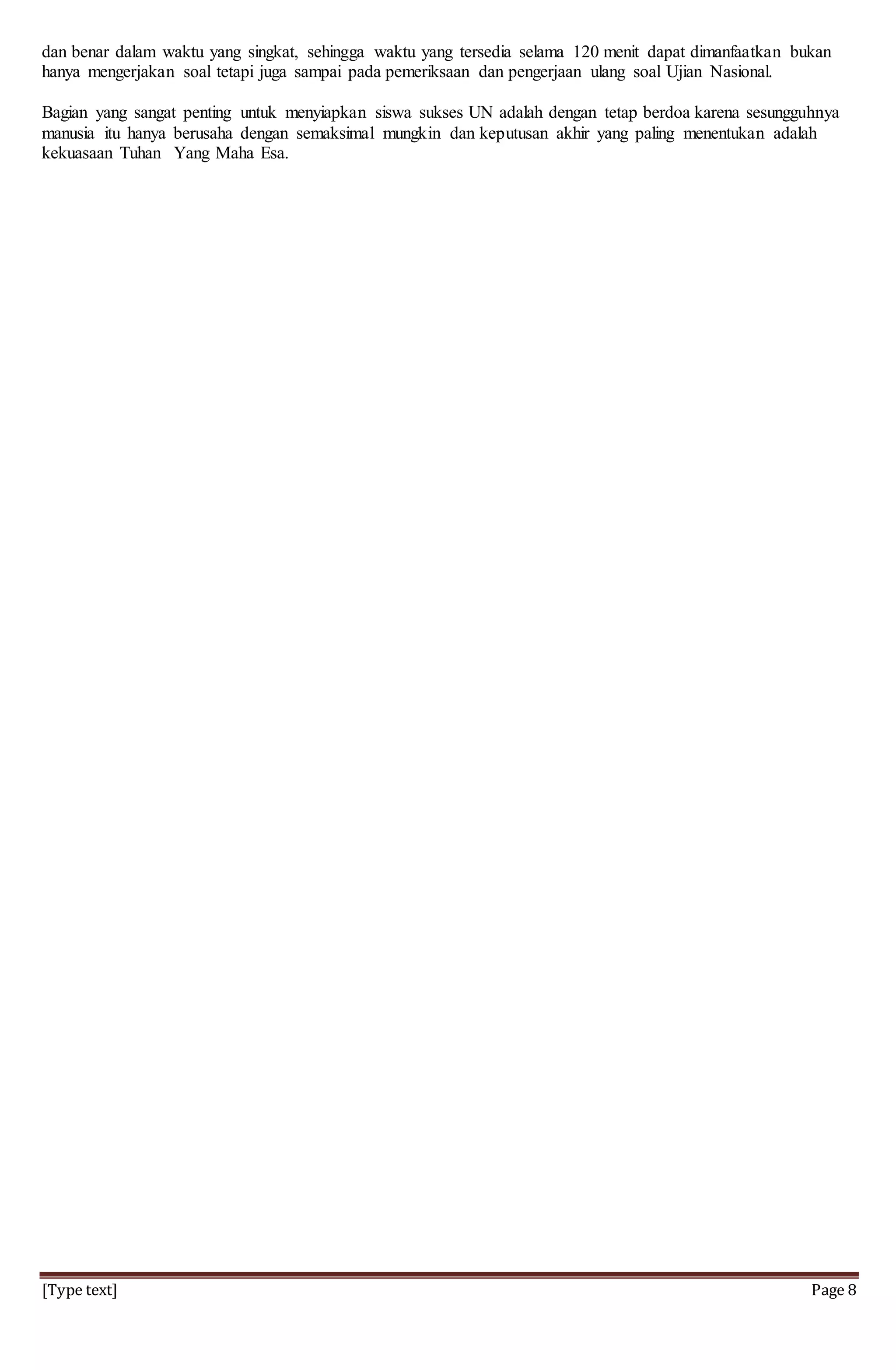 Contoh proses penentuan kkm | DOCX