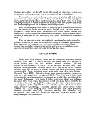 Contoh rantai pasok | PDF