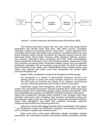 Contoh rantai pasok | PDF