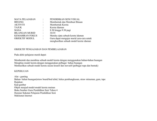 Contoh rph rph ps vthn6 (1) | PPT