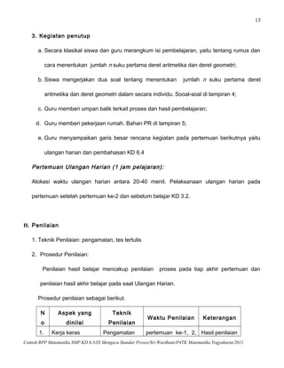 Contoh rpp | PDF
