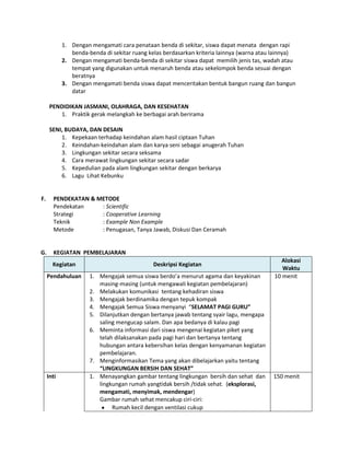 Contoh rpp kurikulum 2013 | DOCX