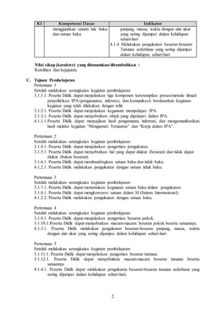 Contoh rpp ipa vii sem 1 | DOCX