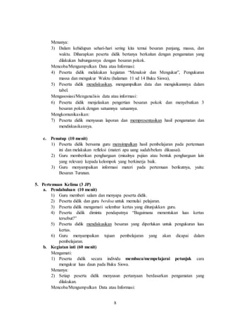 Contoh rpp ipa vii sem 1 | DOCX