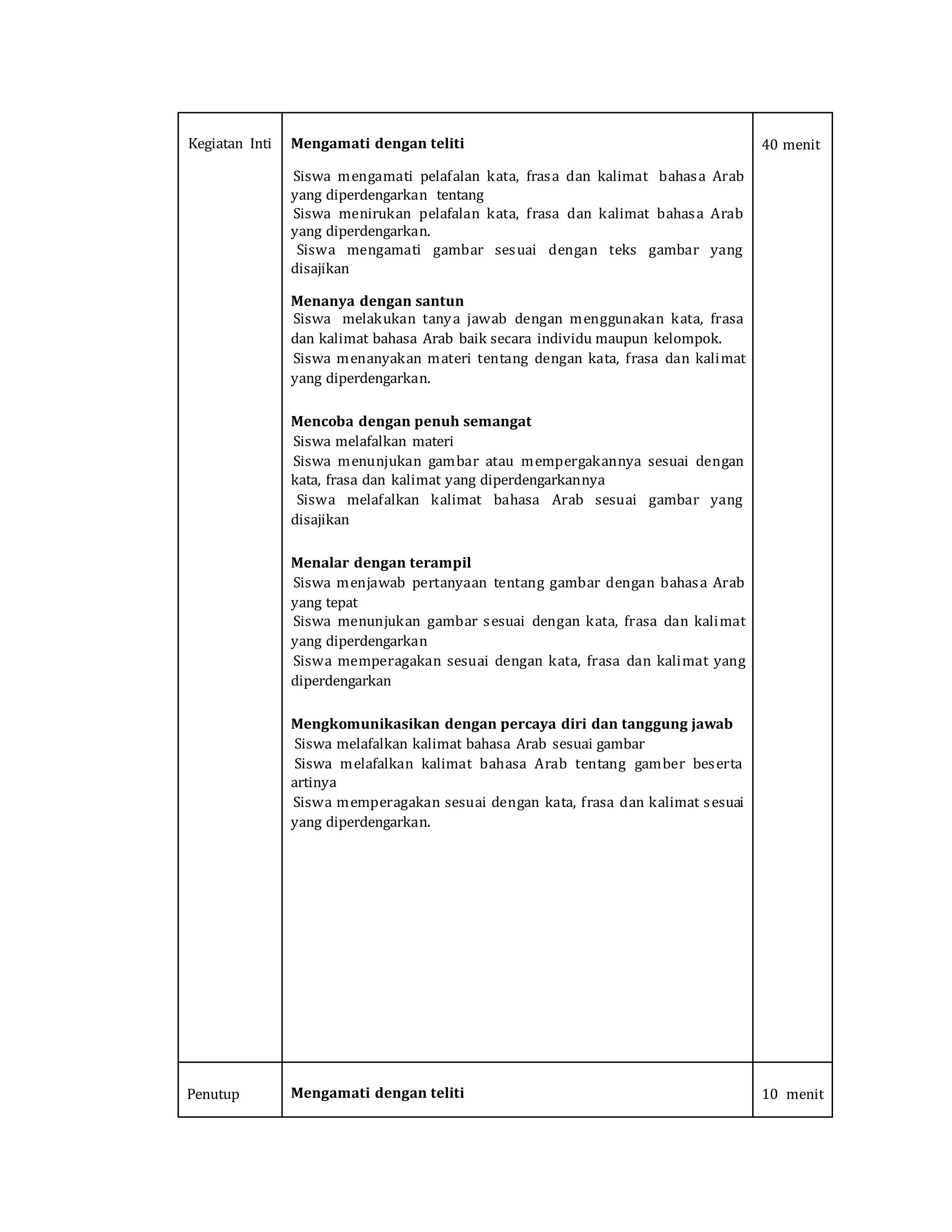 Contoh rpp k 13 | PDF