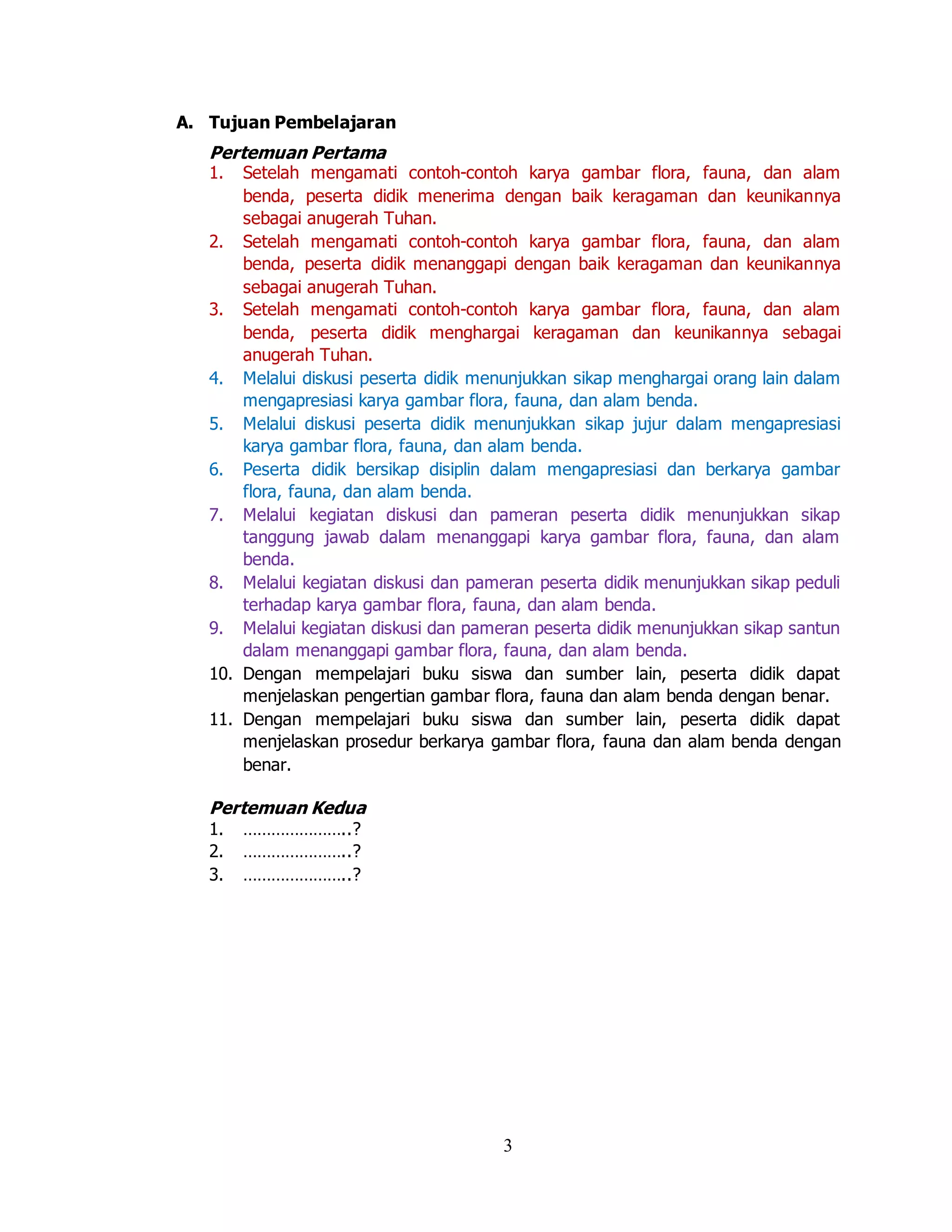 Contoh RPP Kurikulum 2013 | DOCX
