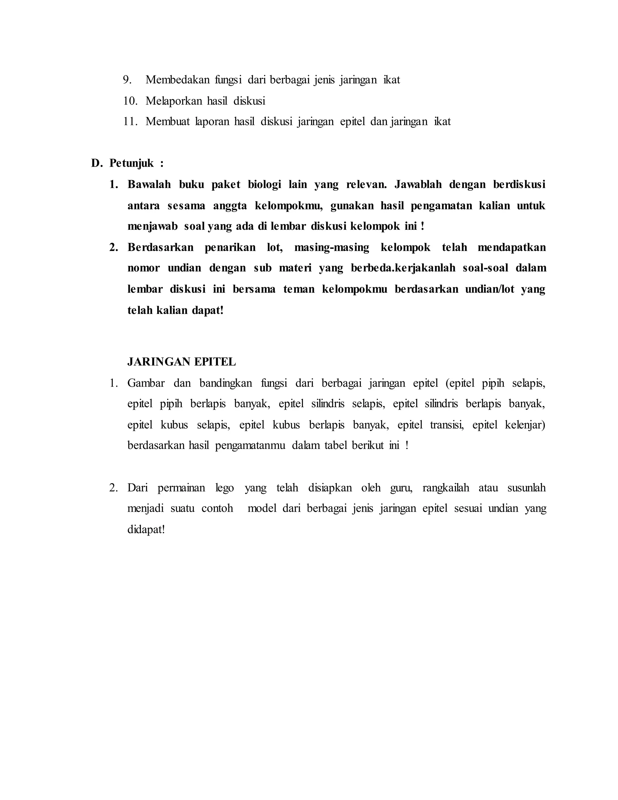 Contoh RPP kurikulum 2013 | PDF