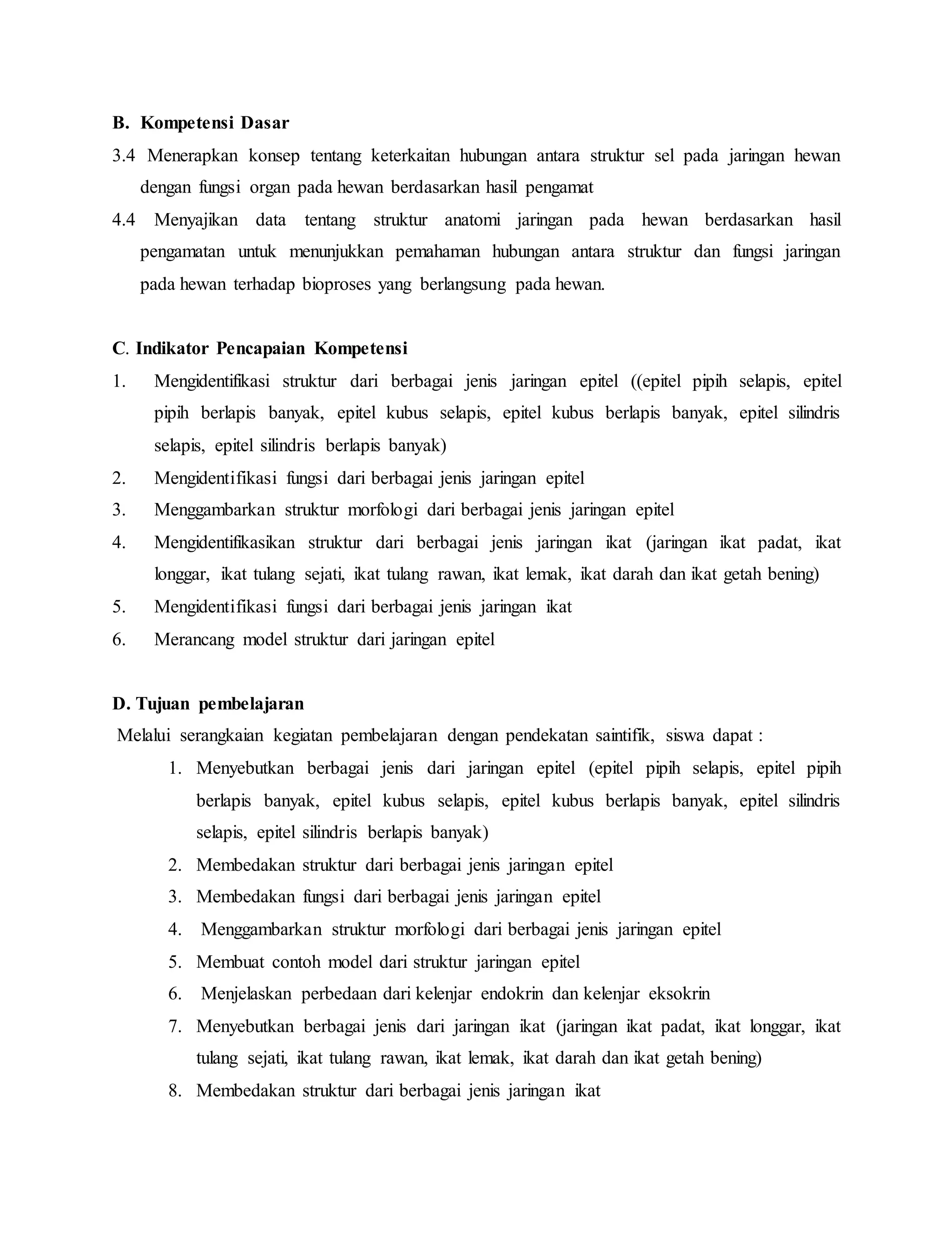 Contoh RPP kurikulum 2013 | PDF