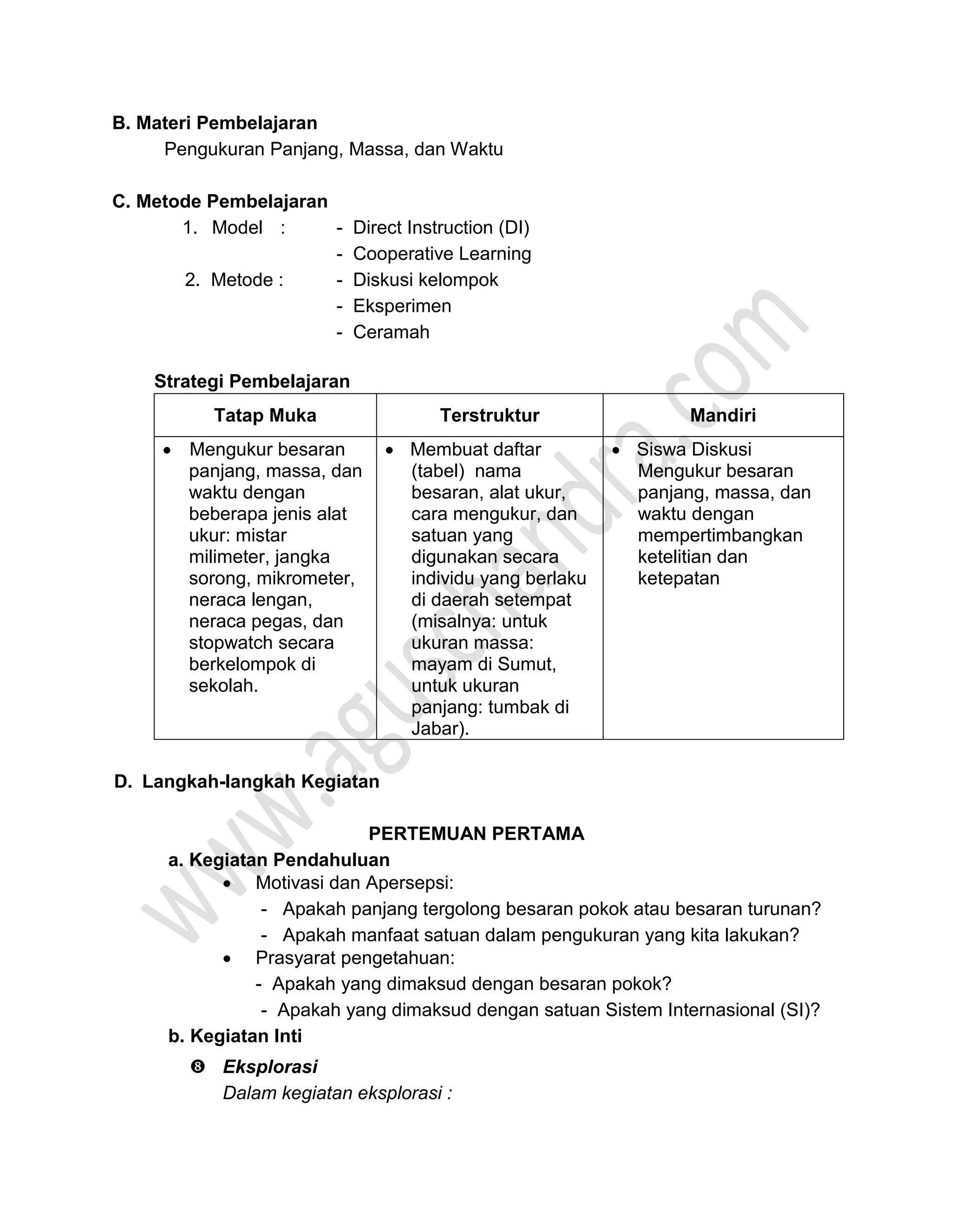 Contoh rpp sma berkarakter | PDF