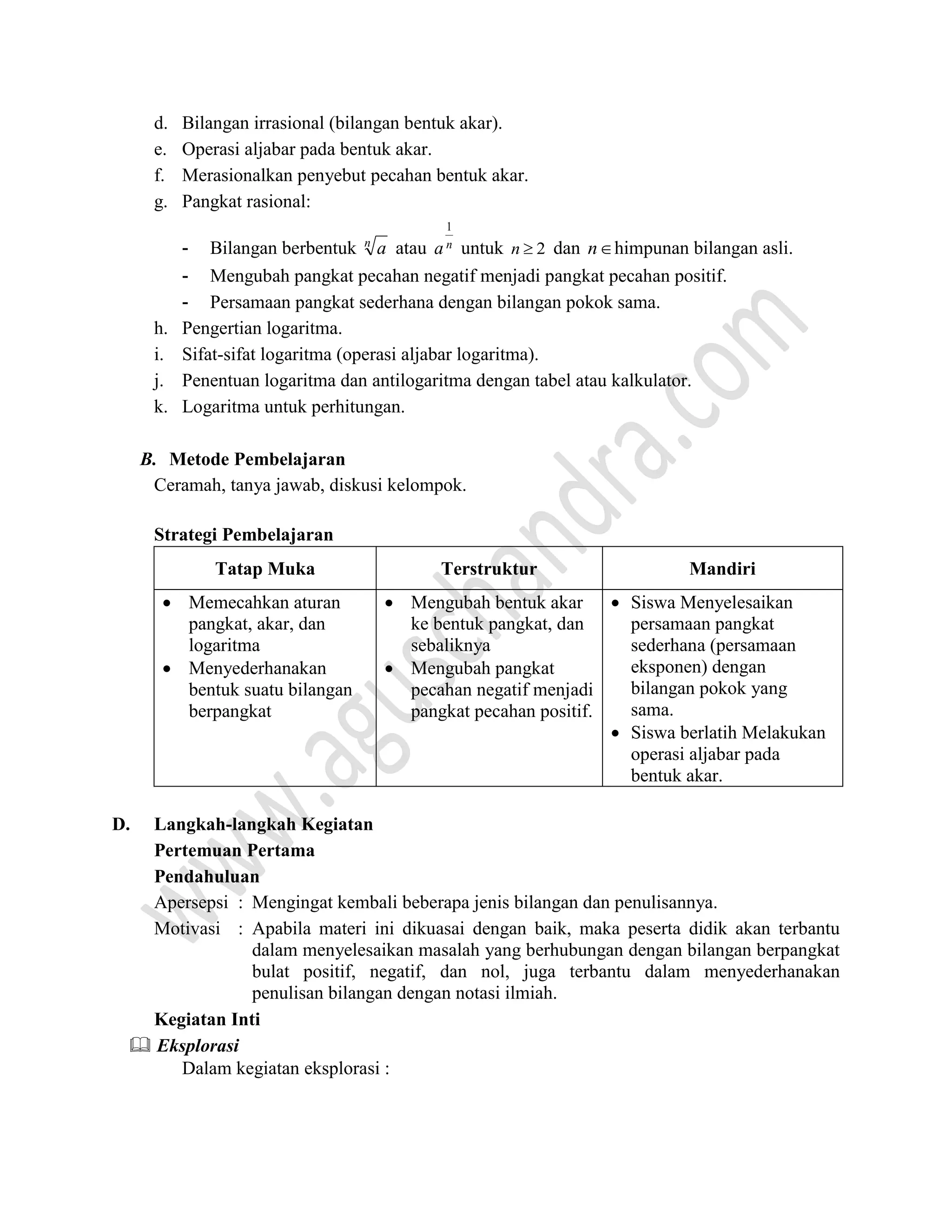 Contoh rpp sma berkarakter | PDF