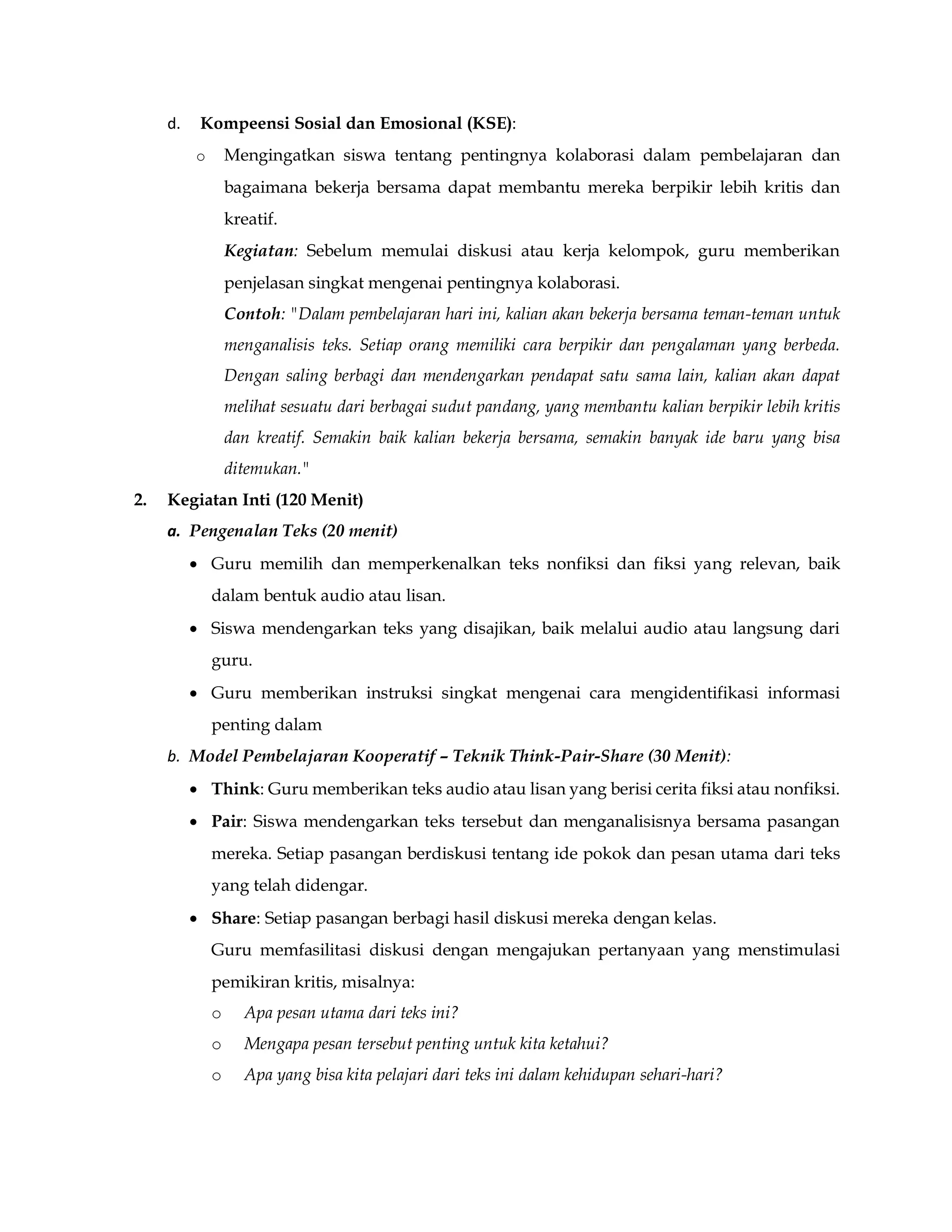 CONTOH RPP SMA DAN SD BERBASIS SEL DAN DEEP LEARNING.pdf