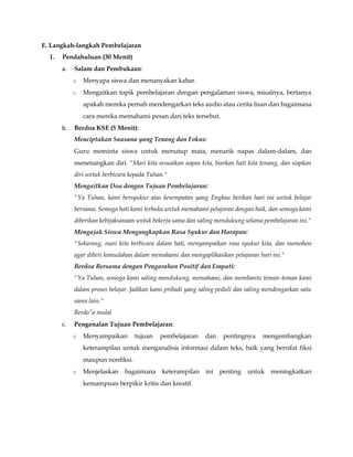 CONTOH RPP SMA DAN SD BERBASIS SEL DAN DEEP LEARNING.pdf