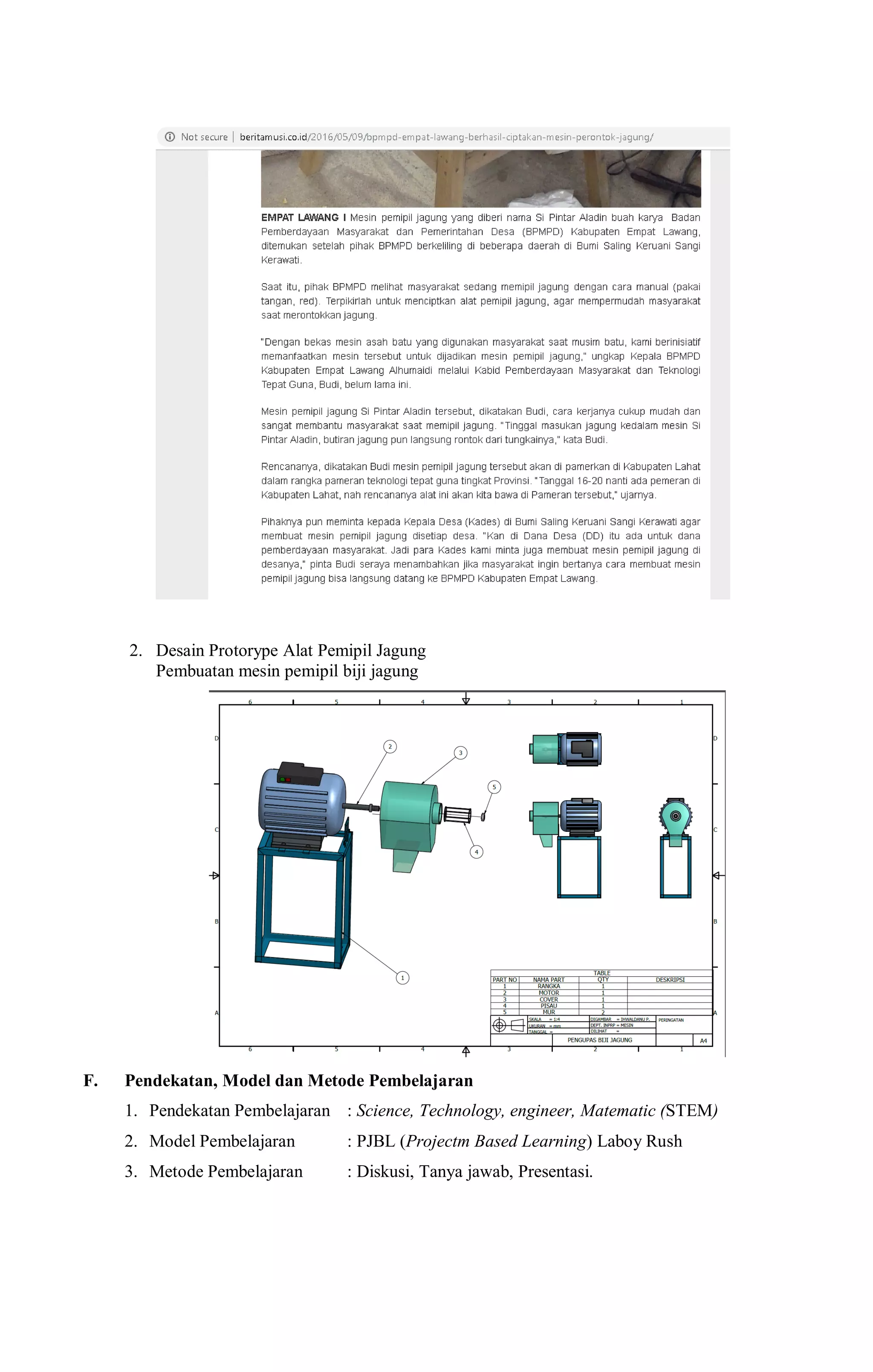 Contoh rpp stem teknik pemesinan | PDF
