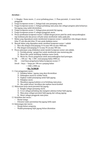 Contoh rpp stem teknik pemesinan | PDF