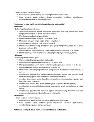 Contoh rpp tematik | DOCX