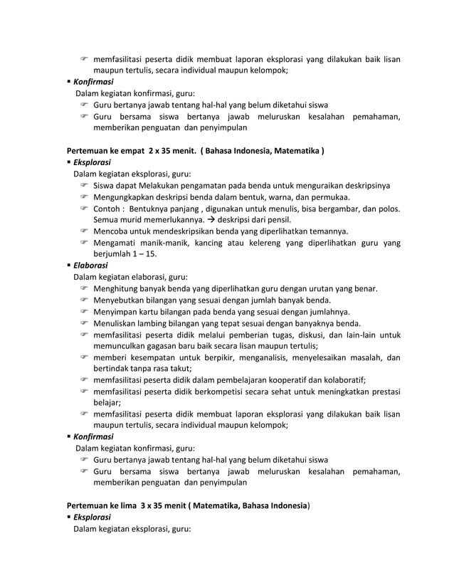 Contoh rpp tematik | DOCX