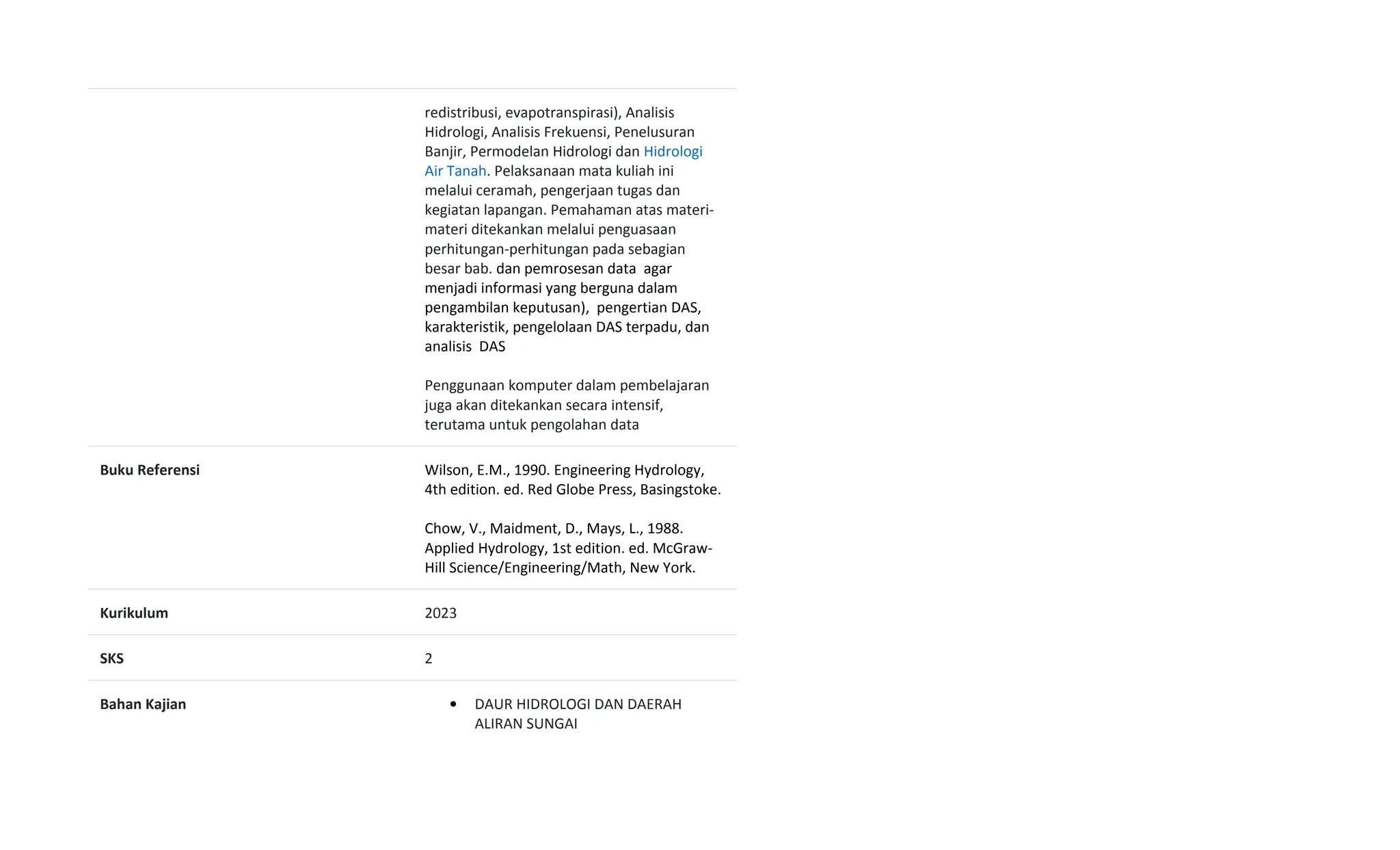 Contoh. Perbandingan Rps obe dan rps lama | PPT