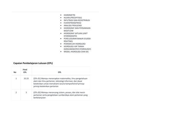 Contoh. Perbandingan Rps obe dan rps lama | PPT