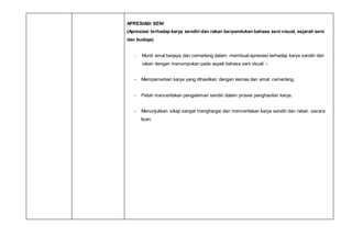 Contoh rubrik psv | DOCX