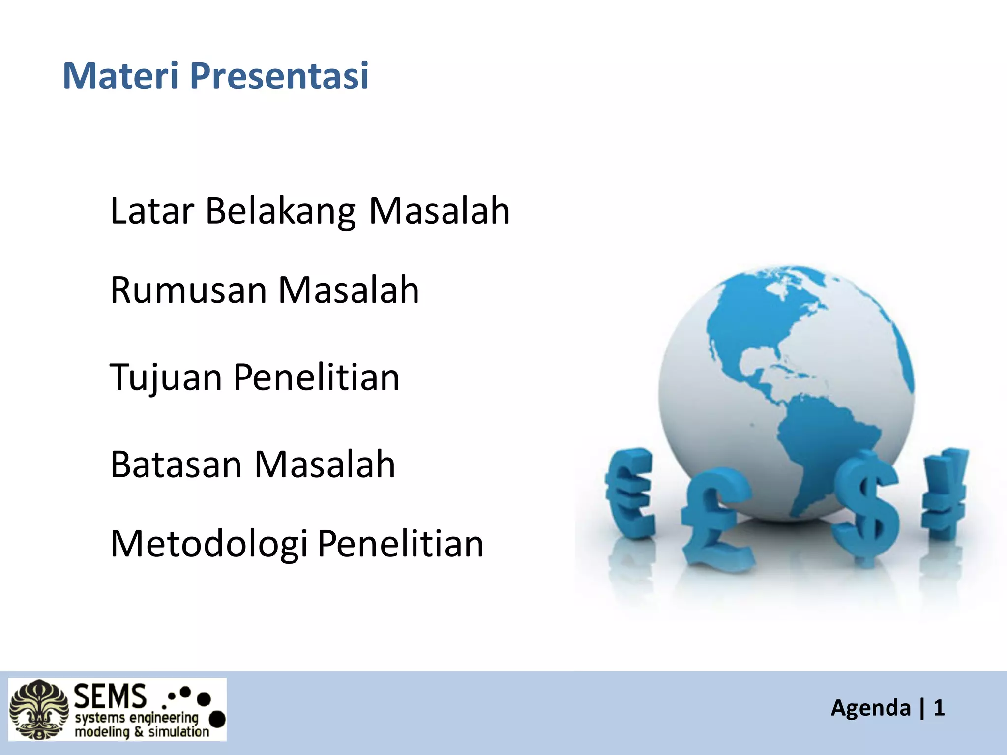 Contoh Presentasi Proposal Skripsi | PDF