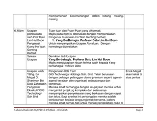 TEKS PENGACARA MAJLIS / MAJLIS RASMI / TIDAK RASMI | DOCX