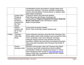 TEKS PENGACARA MAJLIS / MAJLIS RASMI / TIDAK RASMI | DOCX