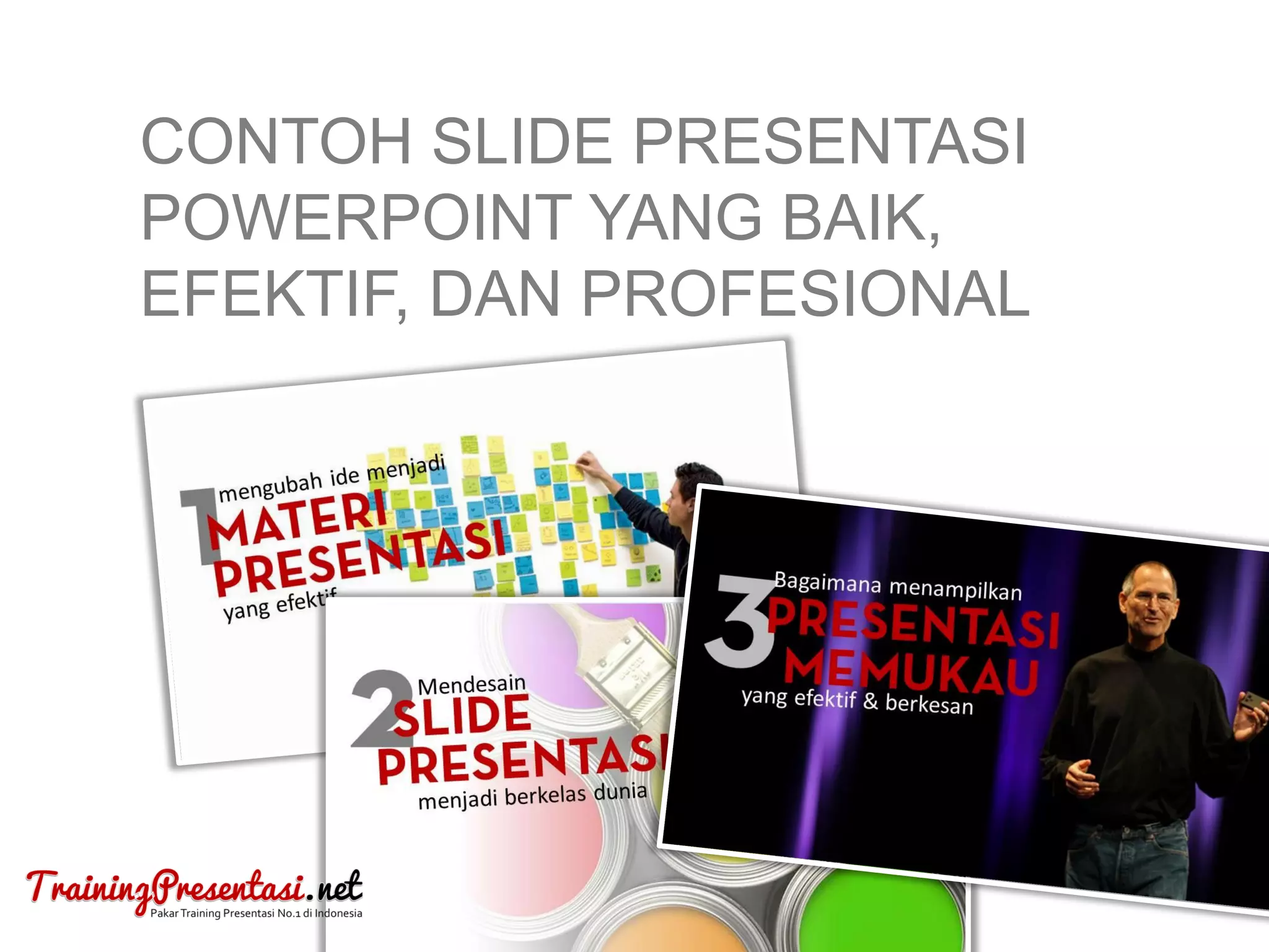 Contoh Slide Presentasi Powerpoint yang Baik dan Menarik (Versi Terbaru ...