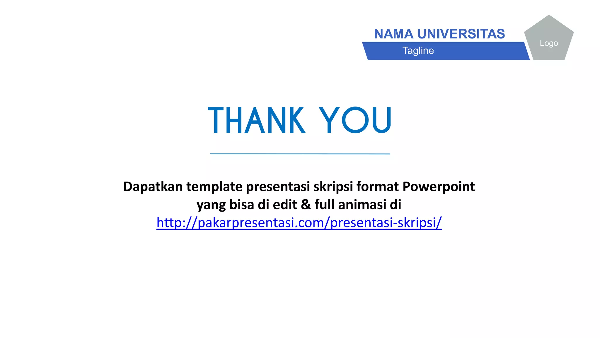 Contoh Slide Presentasi Skripsi yang Baik dan Menarik (Terbaru di Tahun ...
